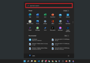 How to remove the Taskbar Search icon in Windows 11 - Sai Sci Tech