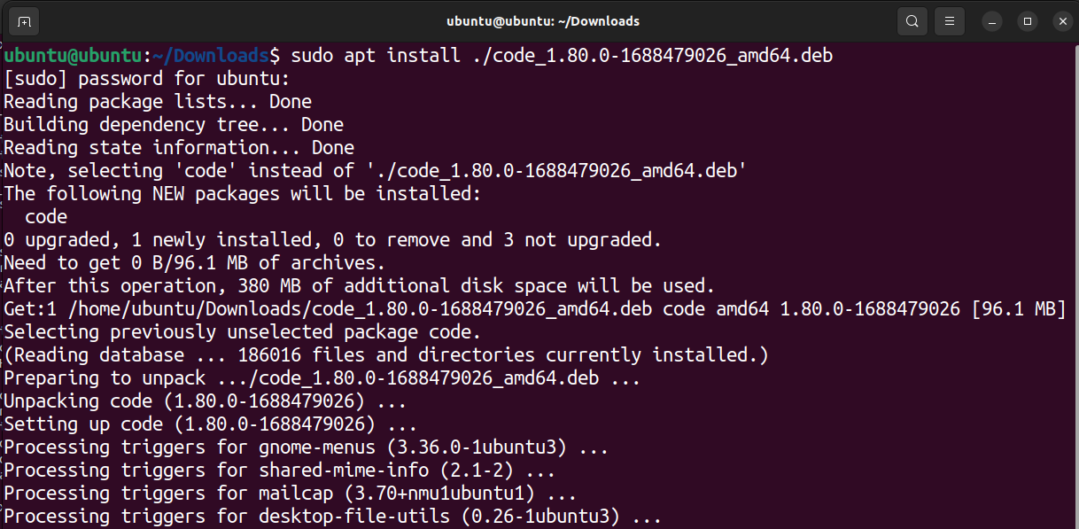 How to install Visual Studio Code in Ubuntu - Sai Sci Tech
